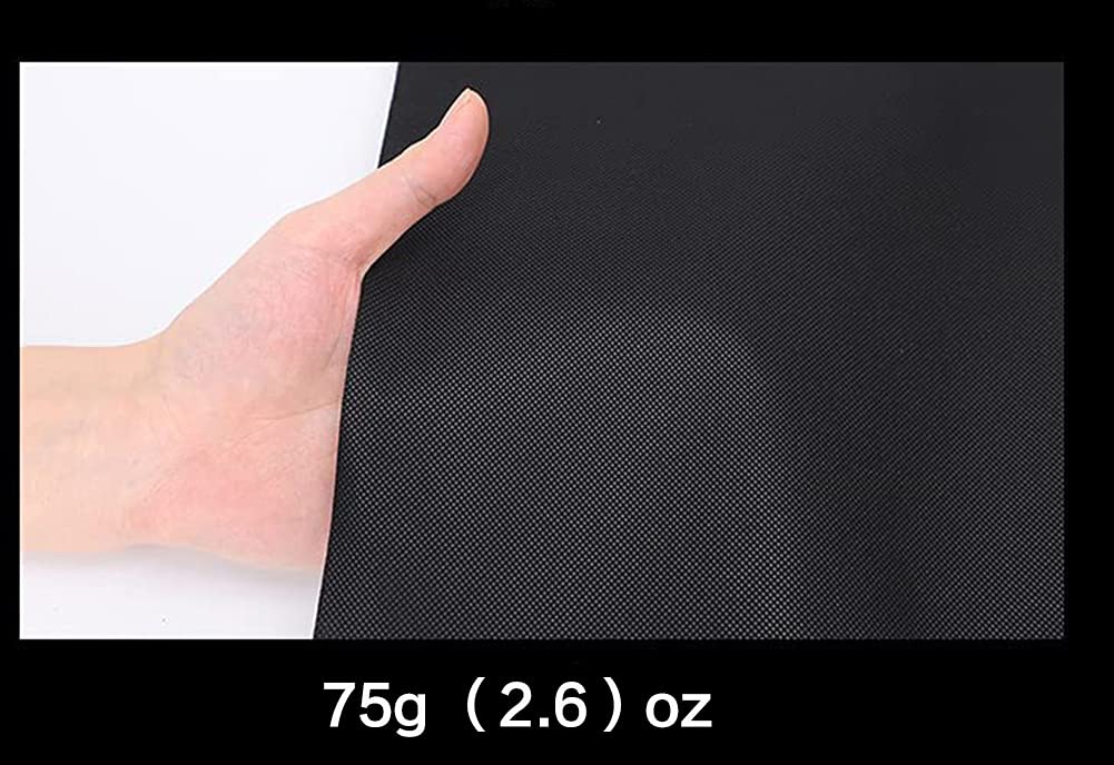 YLM1991 Upholstery Black Cambric Dust Cover Fabric Replacement 62" x 118"(Fire Retardant Dust Cover Fabric 3yds)