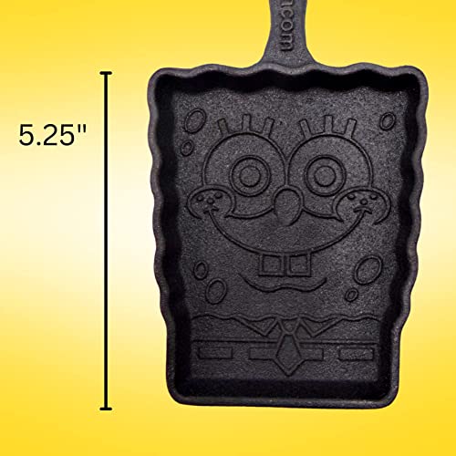 Galerie SpongeBob Squarepants Pancake Skillet with Mix, Gifts for Men Women and Kids, 3.52 Ounces