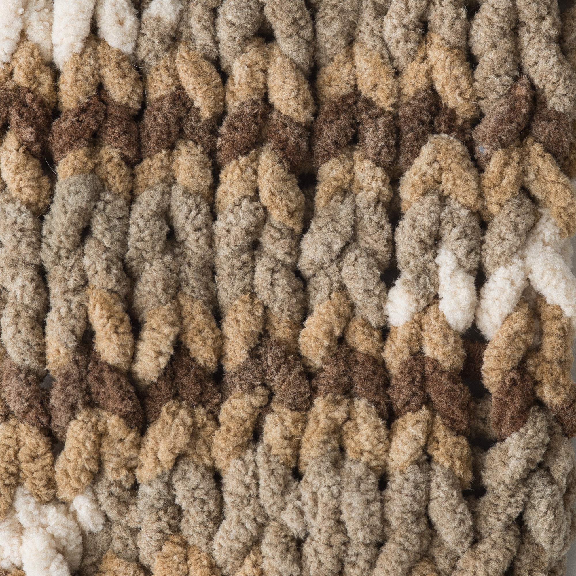 Bernat Blanket Yarn - Big Ball (10.5 oz) - 2 Pack with Patterns (Sonoma)