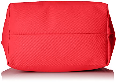 Lacoste Women's L.12.12 Concept Vertical Shopping Tote Bag, Navy/Iberis Red, One Size
