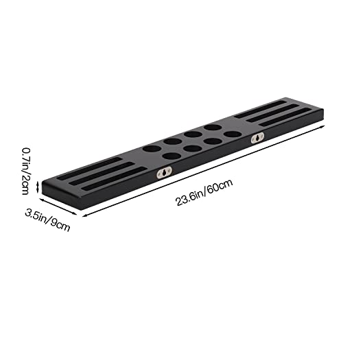 Baoz Ping Pong Paddle Storage Rack Wall Mounted Table Tennis Racket Display Rack for 6 Paddles and 8 Balls Storage in Game Room,Bar Room,Home, Office Break Room Ping Pong Ball Holder