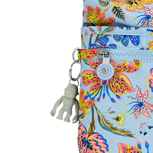 Kipling Women’s Arto Crossbody, Lightweight Everyday Purse, Casual Nylon Shoulder Bag, Wild Flowers