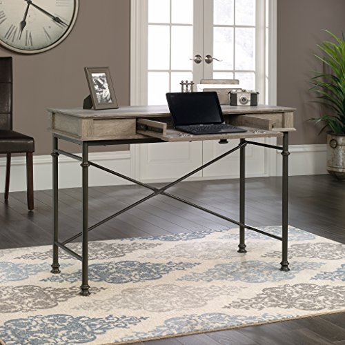 Sauder Canal Street Console Desk, Northern Oak finish