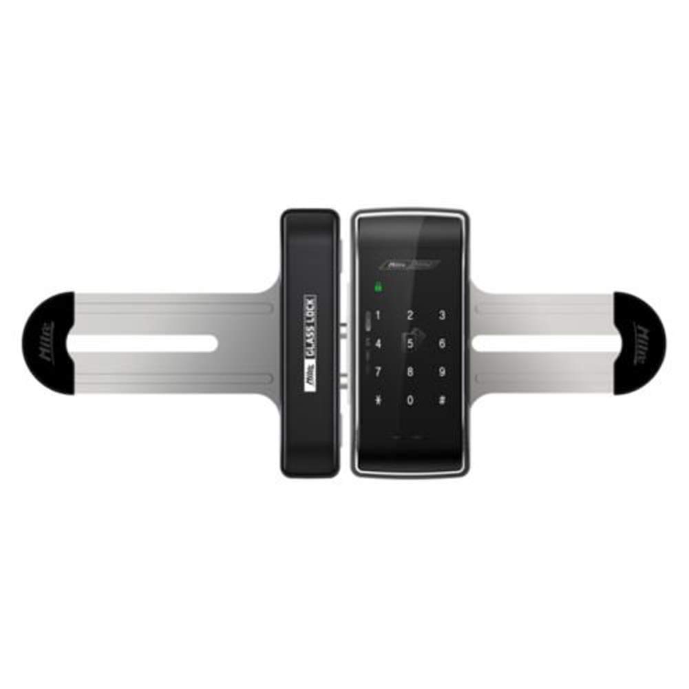 Mille Keyless Digital Door Lock for Glass Door Office Door Entry Passcode + 4 RF Cards