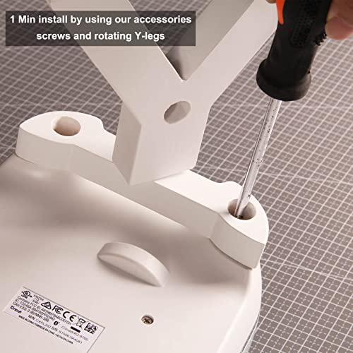 ππ’π£ππ¦π Stand Legs Compatible with Cricut Maker 3 and Maker, Cricut Maker Accessories and Supplies for Save Space, Cricut Stand for Organize and Storage (Maker Series Machine Only)