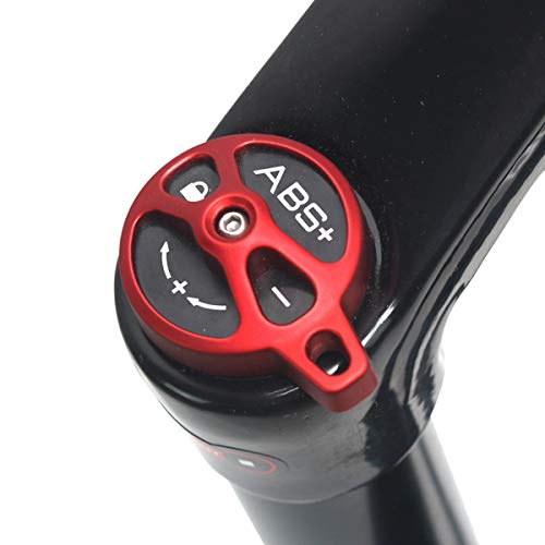 Bike Air Fat Fork- Snow Fat MTB Fork Travel 100MM Aluminum-Alloy Material Fit 4.0" Tire Mountain Bike
