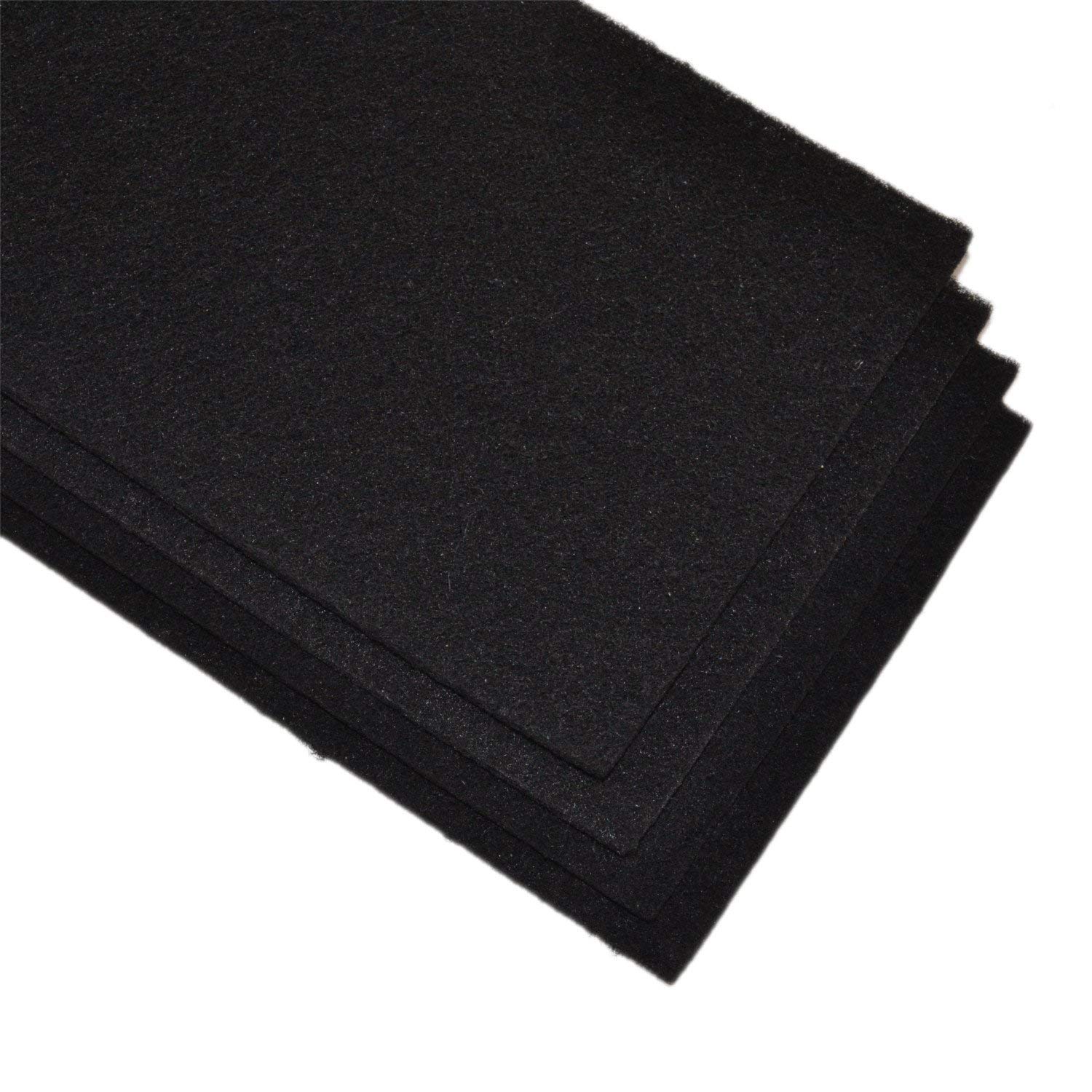 HQRP Air Filter Kit fits InvisiClean IC-7028 4 in 1 Full Size Tower model, 1x Cartridge Filter + 4-Pack Carbon Activated Pre-Filters
