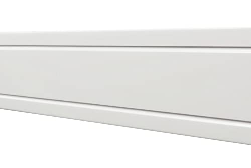 Pearl Mantels Sarah Fireplace Mantel Shelf MDF, 60", White Paint