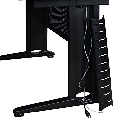 Regency with with Return Fusion L-Desk, 72" x 72", Grey