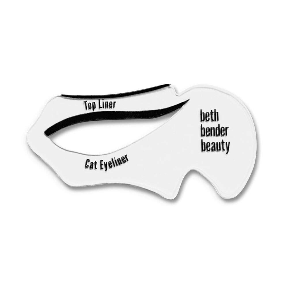 Beth Bender Beauty Eyeliner Tool | Cat Eyeliner Stencil | Perfect Winged Eyeliner Tool | Made in USA | Reusable, Easy to Clean & Flexible | Cat Eye Stencil | Created by Celebrity Makeup Artist