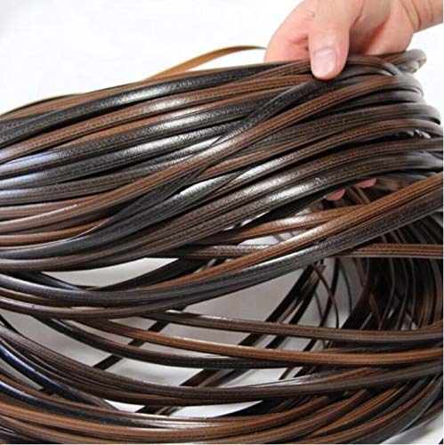 CoolsomeJies 230FT Wicker Repair Kit,Coffee Brown Gradient Wicker Chair Repair Kit Rattan Material for Chair Repair Table Knit, Storage Basket, Patio Conversation