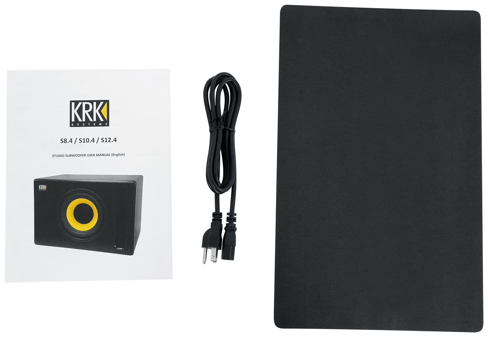 KRK S10.4 S10 Generation 4 10" 160 Watt Powered Studio Subwoofer