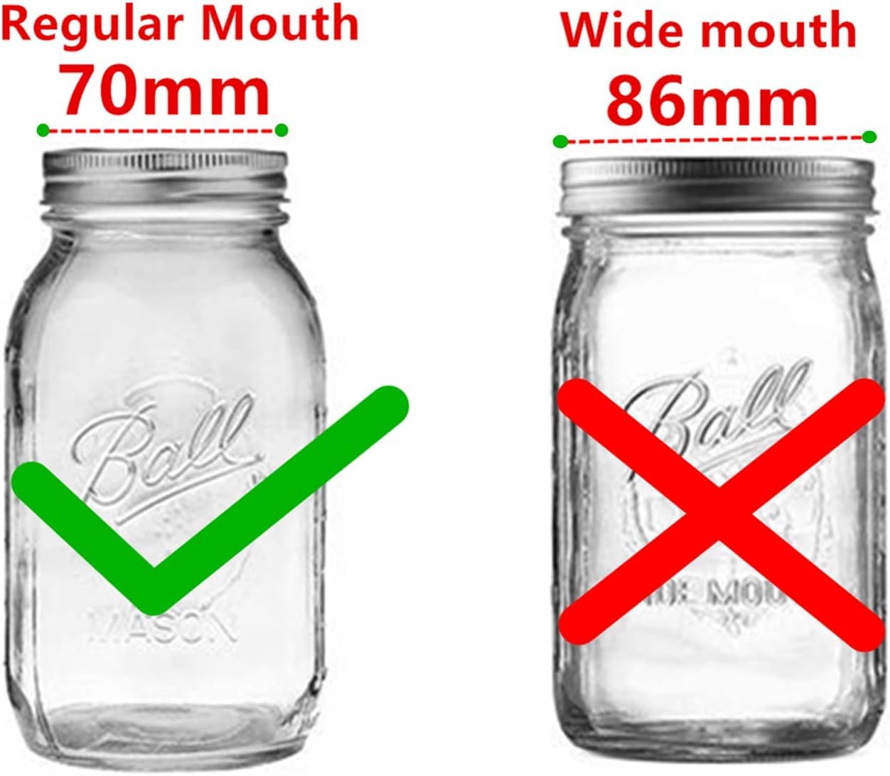 Stainless Steel Mason Jar Shaker Lids with Silicone Seals for Dredge Flour,Mix Spices,Sugar, Salt, Peppers and Any Regular Mouth Mason Jar Canning Jar (4)