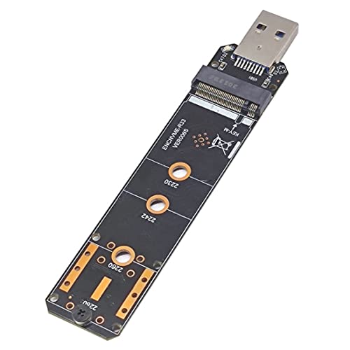Carreteiro M.2 NVME SSD to USB3.2 GEN2 10Gbps Adapter M.2 NVME SSD Adapter for 2230 2242 2260 2280 NVME M.2 SSD RTL9210B
