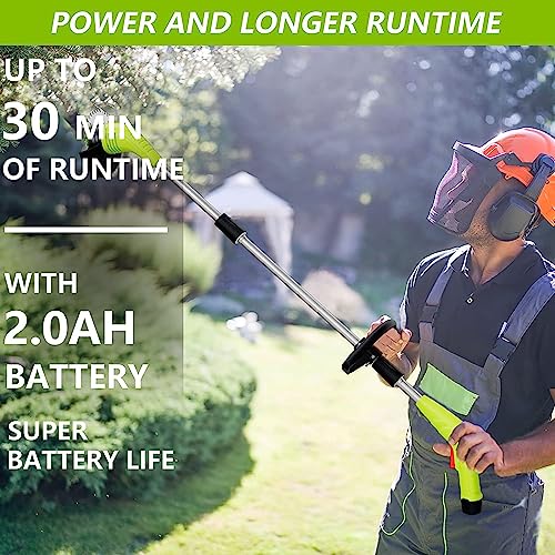 GardenJoy Weed Wacker Blades Replace, 3PCS Metal Cutter Blades Replacement for 12V Cordless Grass Trimmer
