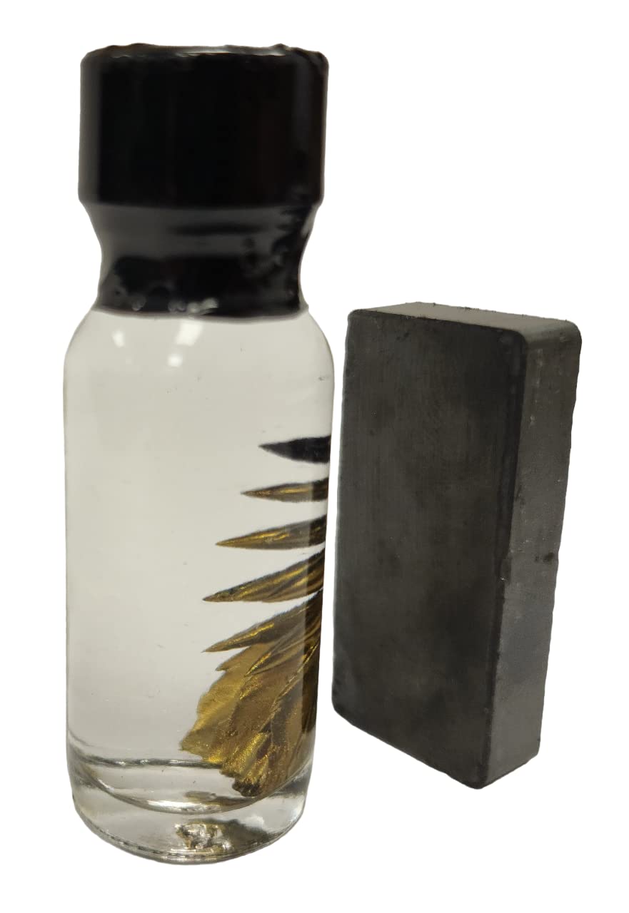 CCS CONSOLIDATED CHEMICAL & SOLVENTS Liquid Gold Ferrofluid Magnetic Liquid Display 15ML (1/2oz)
