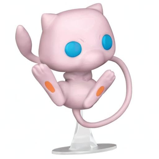 Funko Pop! Games: Pokemon - Mew Vinyl Figure (Bundled with Pop Box Protector Case)