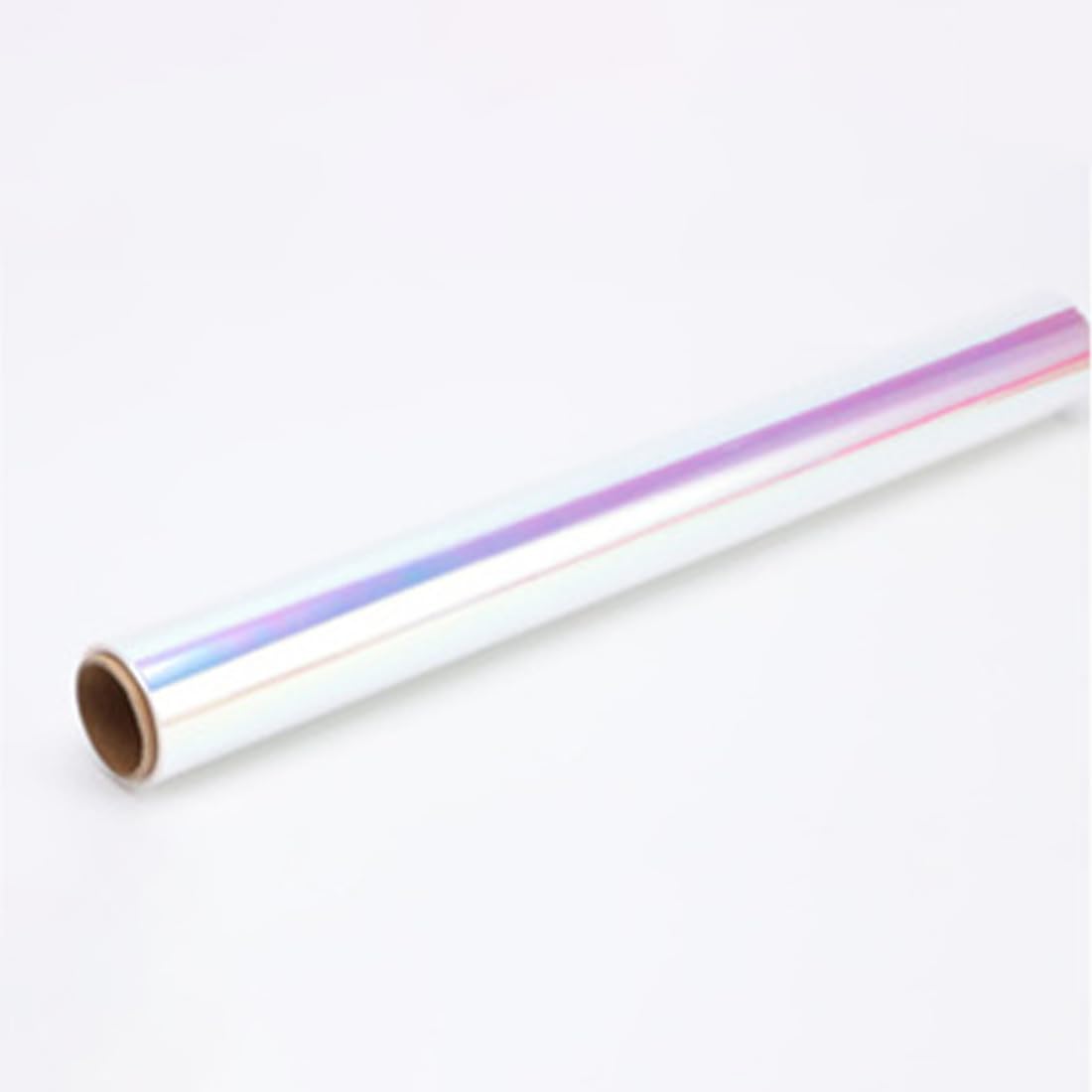 BetterJonny 32in x 50ft Iridescent Cellophane Wrap Roll, Rainbow Cellophane Roll for Gift Baskets Flower Wrapping Paper Holographic Cellophane for Gift Baskets, Crafts, Candy, Gifts, Flowers