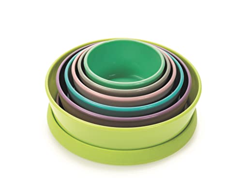 melii Stacking & Nesting Containers with Silicone Lids - 12 Pieces