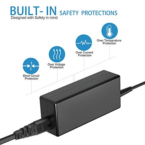 KONKIN BOO Replacement AC Adapter for Sun Joe MJ401C 28-Volt 14-Inch Cordless Lawn Mower Power Supply