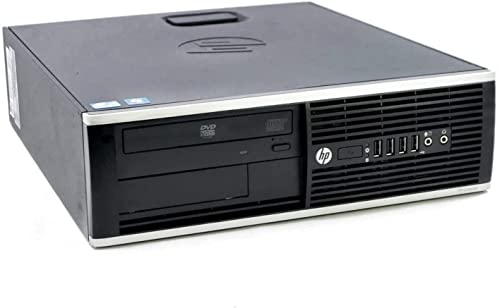HP Elite 8300 PC, 2 x 24 FHD HP Monitors, Wireless Keyboard and, WiFi, Intel i7, 16GB, 1TB SSD Storage, Windows 10 (Renewed)