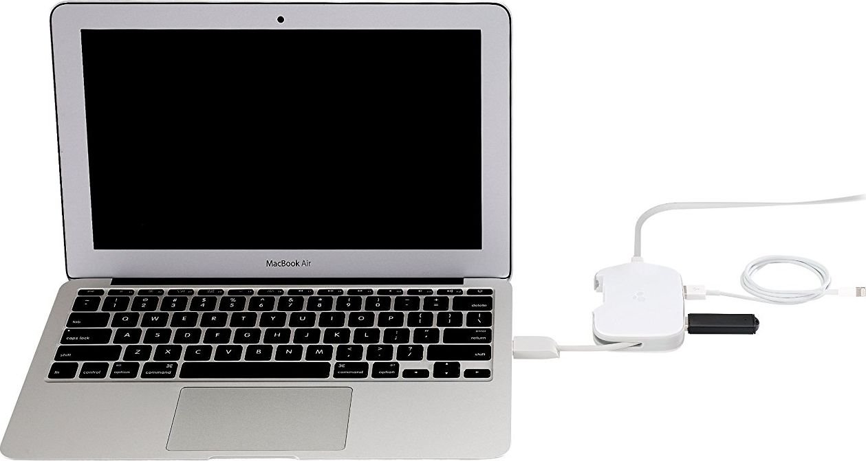 Kanex DualRole USB 3.0 to (3) Port USB Hub with Gigabit Ethernet Port (USB3GBIT3X)