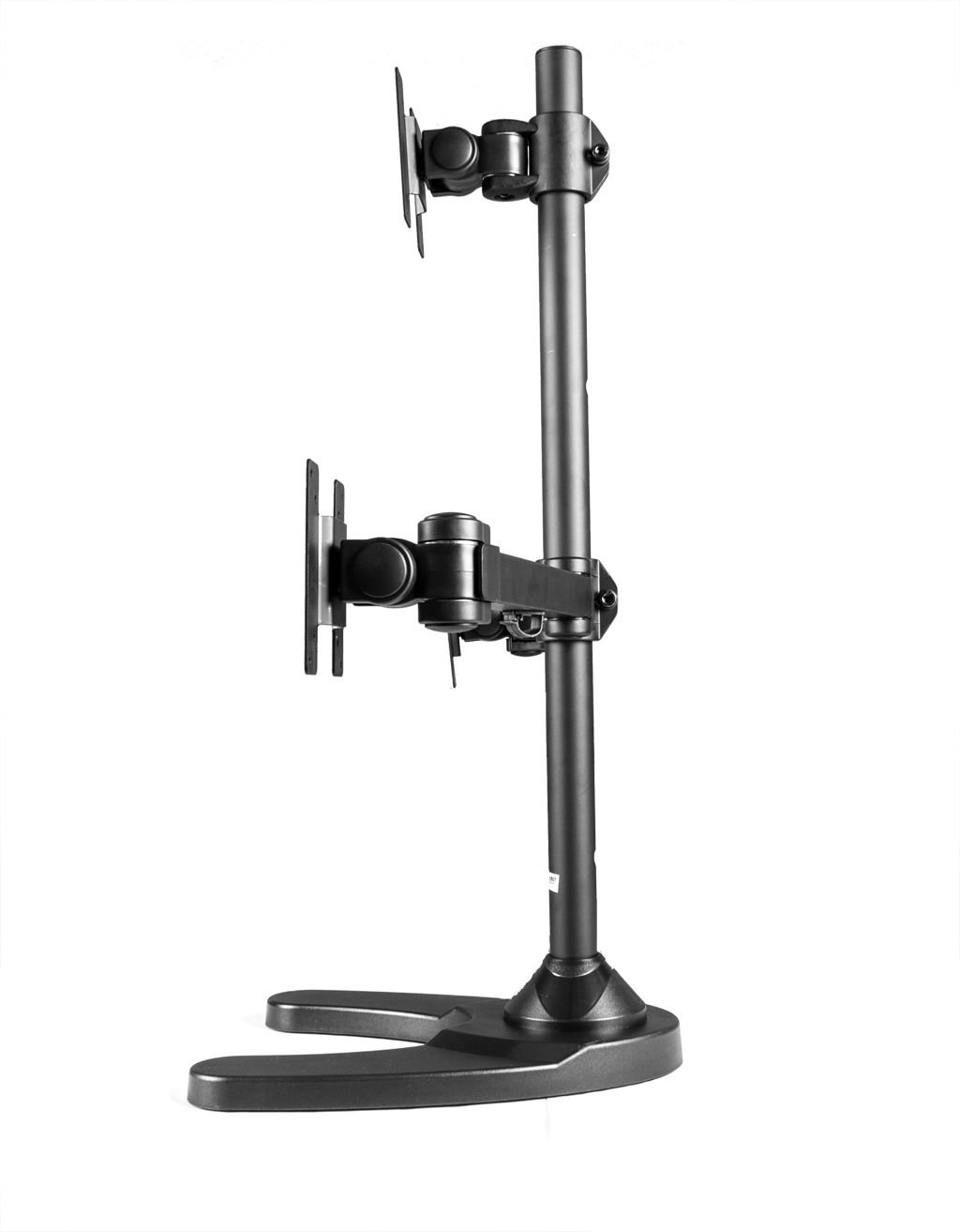 MonMount Triple Monitor Stand Freestanding Triangle Orientation Holds Up to 27-Inch Screens, Black (LCD-3501T-B)
