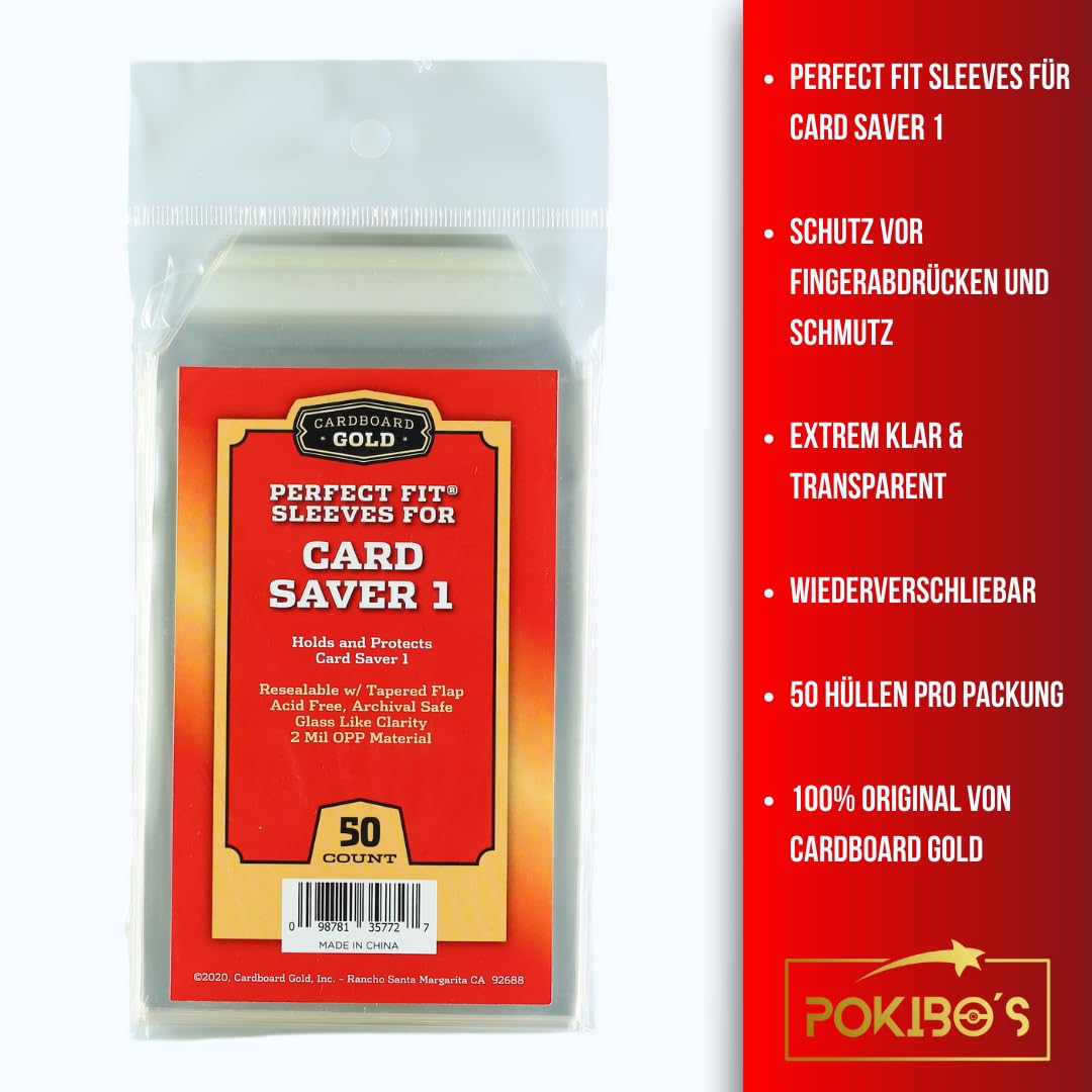 Sleeves for Card Saver 1 Card Protectors Ultra Protection for The Pro Collector