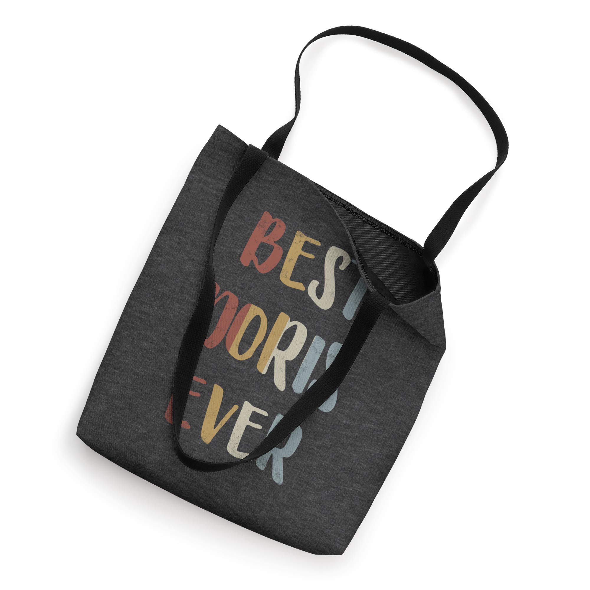 Best Doris Ever Retro Vintage Name Gift Dark Heather Gray Tote Bag