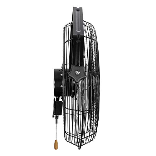 Maxx Air Wall Mount Fan, Commercial Grade for Garage, Shop, Easy Operation and Powerful CFM (18" Residential Wall Mount)