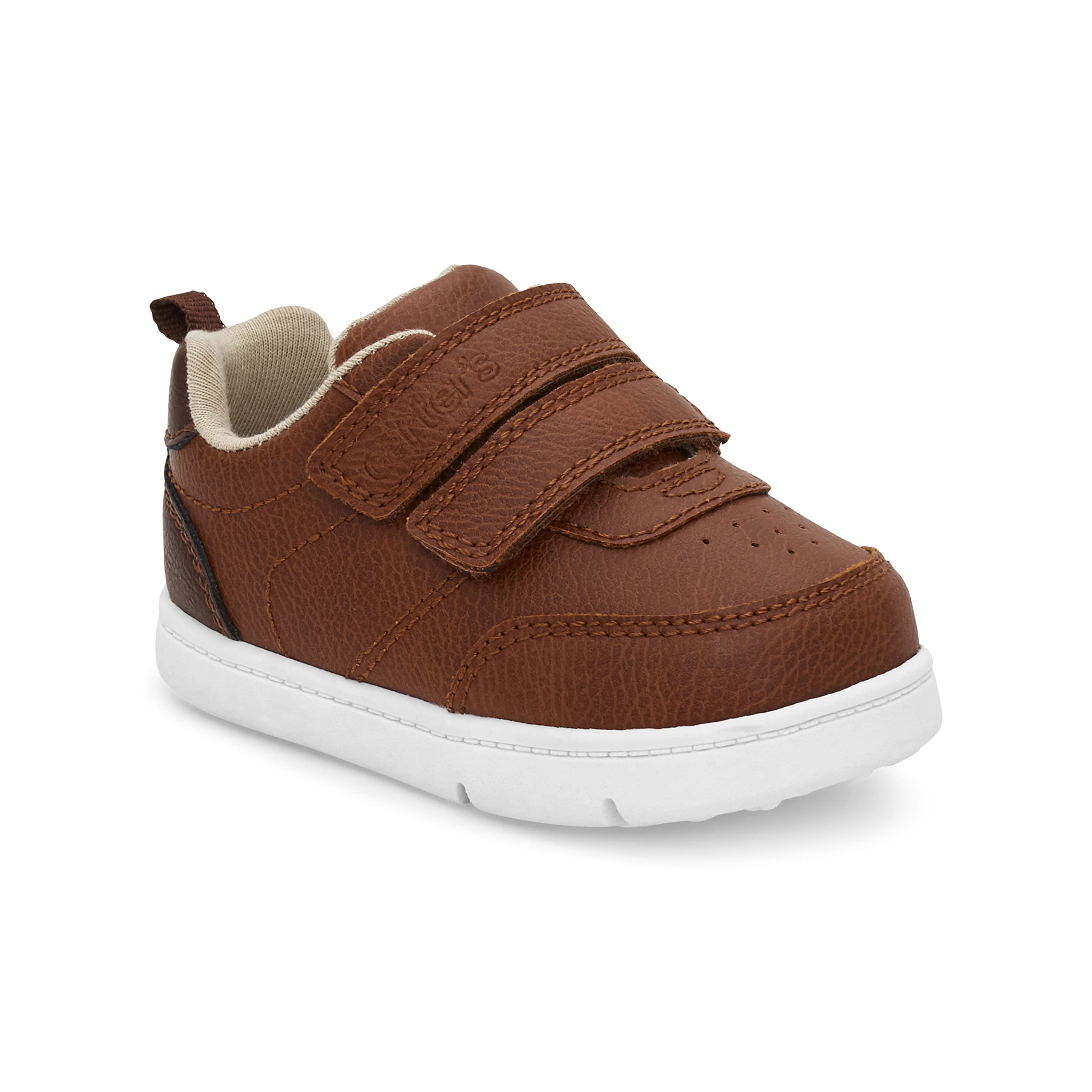 Carter's Every Step Baby Boys Neo-Bp First Walker Shoe, Brown, 4 Infant