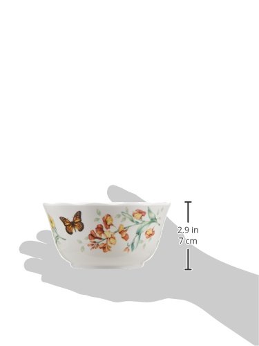 Lenox Butterfly Meadow Melamine 4-Piece Bowl Set, 1.3 LB, White