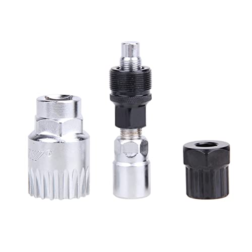 Bike Bottom Bracket Tool Bicycle Bike Mountain Repair Tools Puller Crank Wheel Extractor Bottom Bracket Cycling Crankset Pedal Remover MTB Accessories Bicycle Bottom Bracket Removal Tool (Color : A)