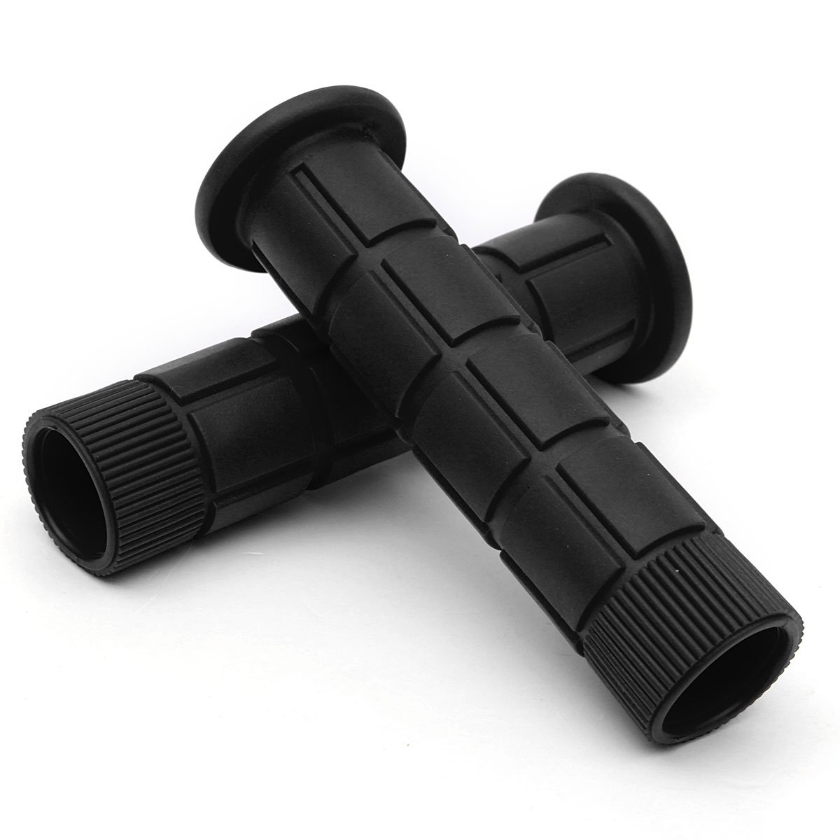 Bike Handle Grips BRGOOD Handlebar Grips Non-Slip Rubber Bicycle Grips for Adults Fits Mountain Cruiser Scooter Foldable Bicycle Tricycle BMX MTB