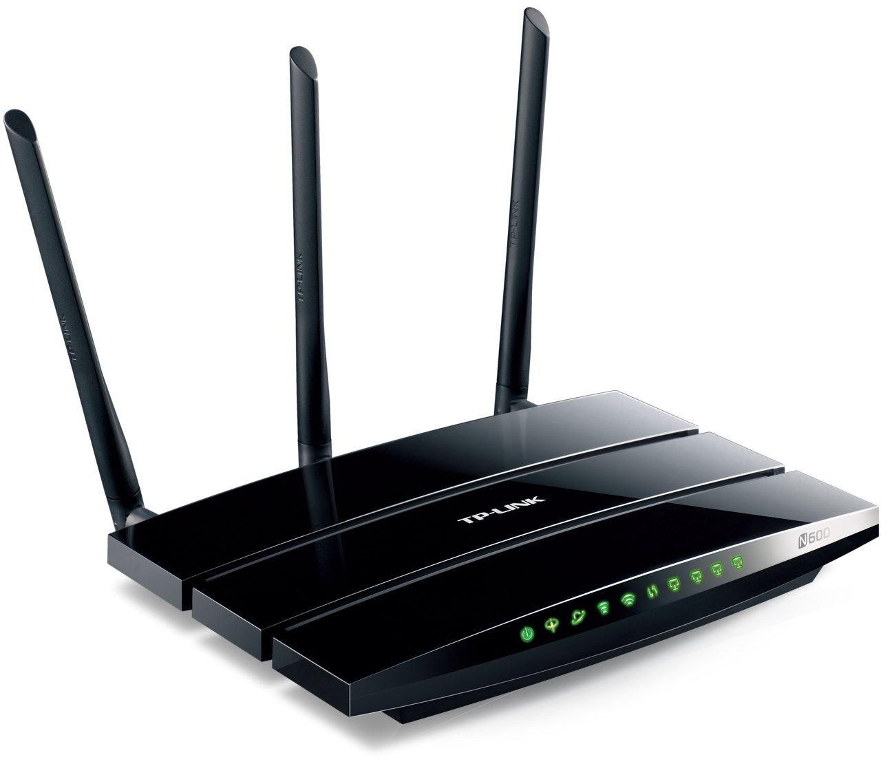 TP-Link TD-W8980 N600 Wireless Dual Band Gigabit ADSL2+ (Non-Cable) Modem Router, 2.4GHz 300Mbps+5Ghz 300Mbps, 2 USB Ports for File Sharing, IPv6 Compatible