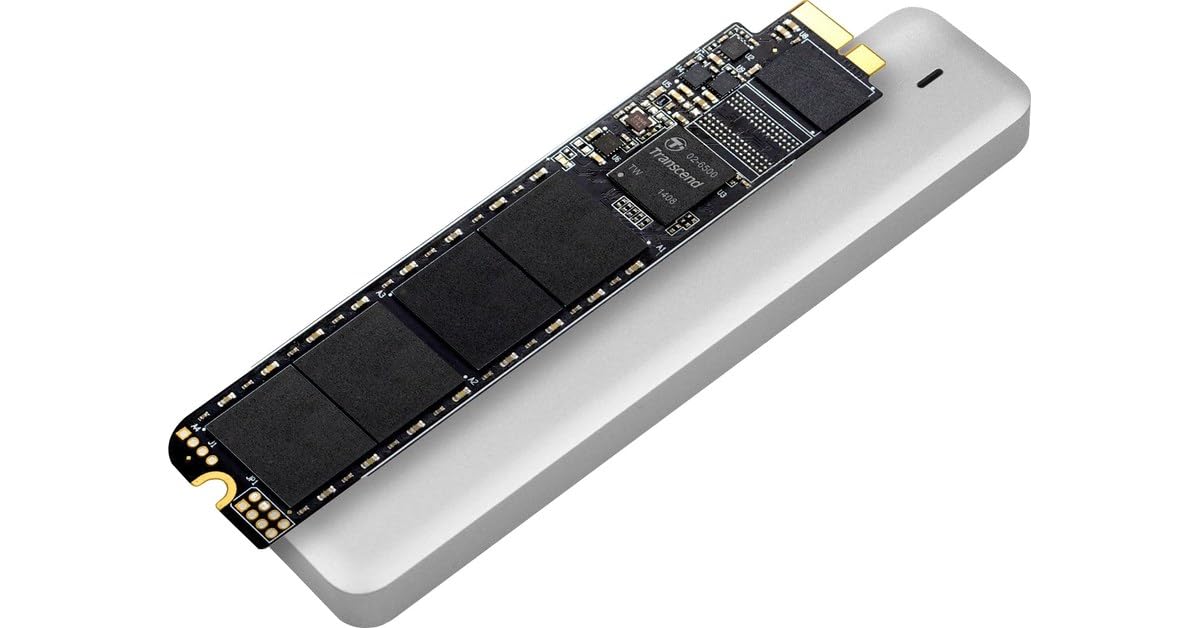 Transcend 240GB JetDrive 500 SATAIII 6Gb/s Solid State Drive Upgrade Kit for Select MacBook Air Models (TS240GJDM500)