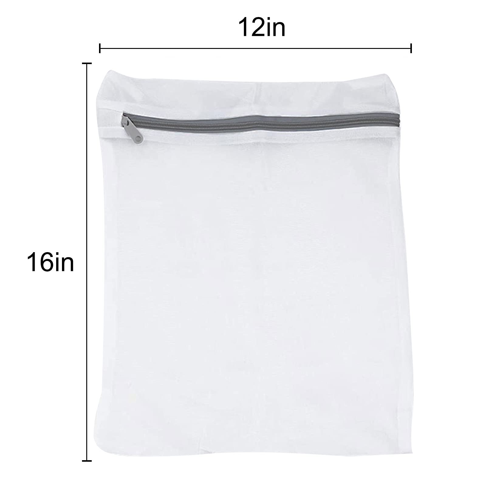 Durable Fine Mesh Delicates Laundry Bags for Socks Delicates Washing Machine Underwear Lingerie Hosiery Sleepwear Extra Large New Honeycomb Mesh Laundry Wash Bag 3 Pack 12" x 16"