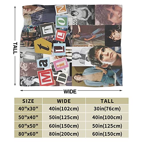 DAIHANLE Matt Dillon Blankets Soft and Warm Throw Blanket Ultra-Soft Micro Blanket Lightweight Blankets 80"x60"