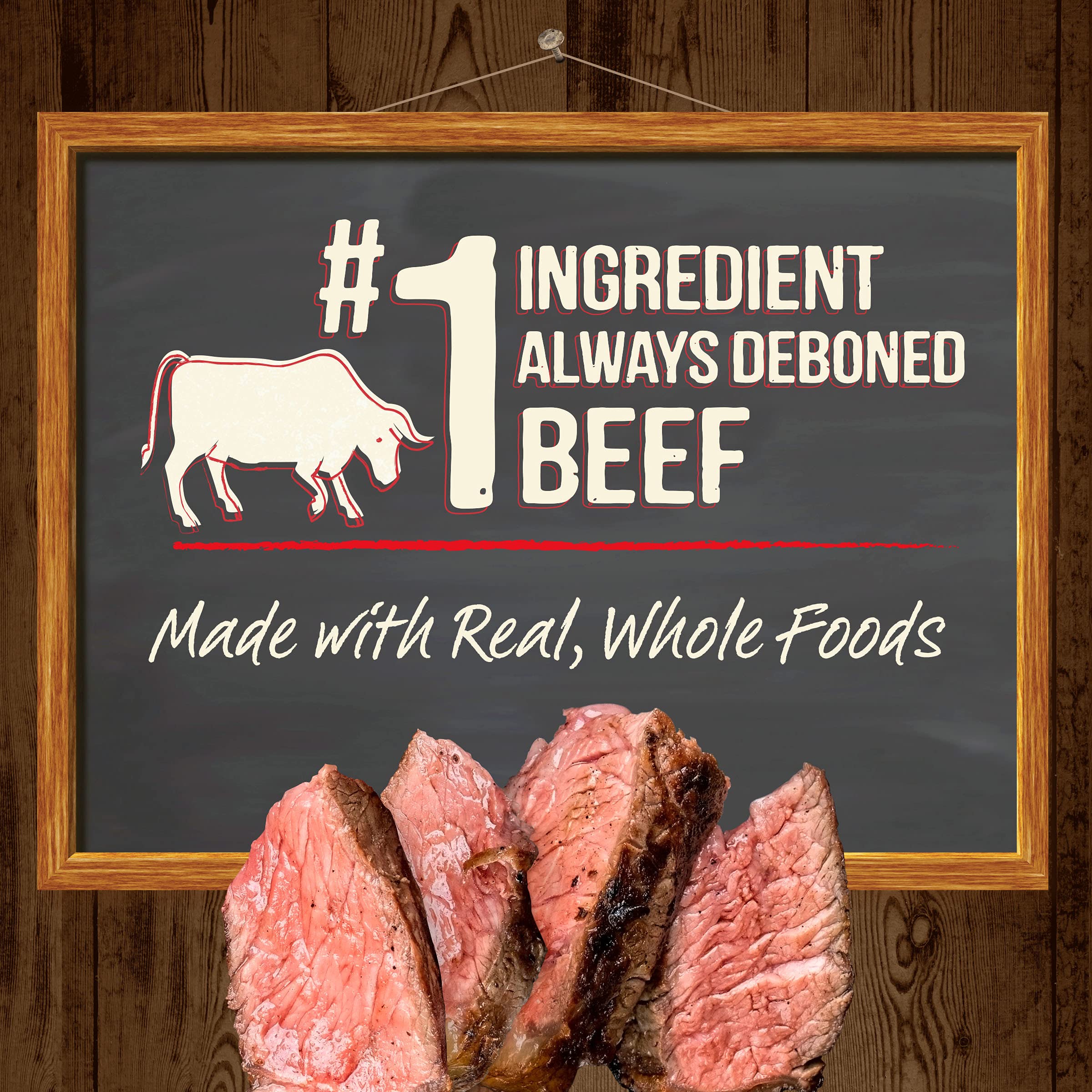 Merrick Power Bites Dog Treats, Real Beef Recipe - 6 oz. Bag