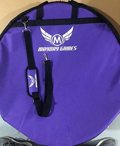 Mayday Games Deluxe Crokinole Carrying Case, Purple