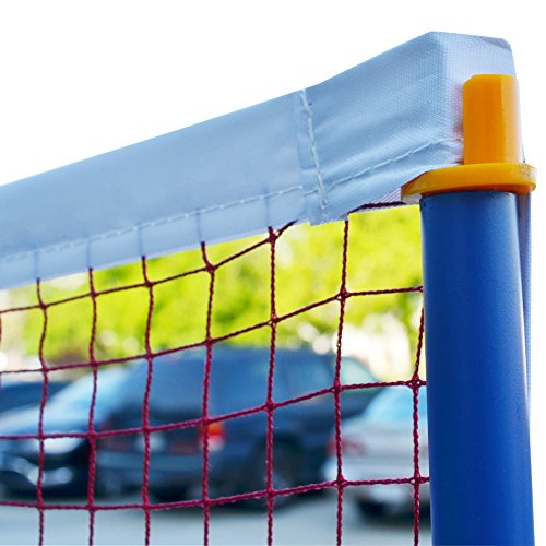 BenefitUSA Portable Badminton Net Volleyball Tennis Net w Stand for Family Sport (20ft)
