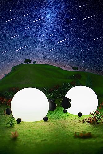 WakeCreator Cute Little Sheep Night Light for Kids with 3 Levels of Brightness Adjustment,USB-C Rechargeable LED Night Light & Tap Control,Cute Lamp,Night Lamp,Aesthetic Lamp