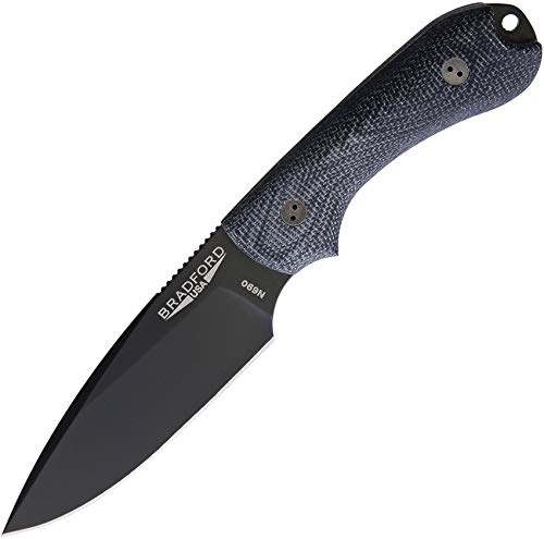 Bradford Knives Guardian 3D Black DLC BRAD3FE101B