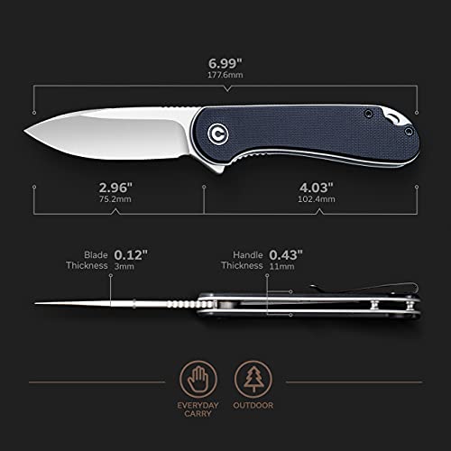 CIVIVI Elementum Bundled Conspirator, Great EDC Knife Set