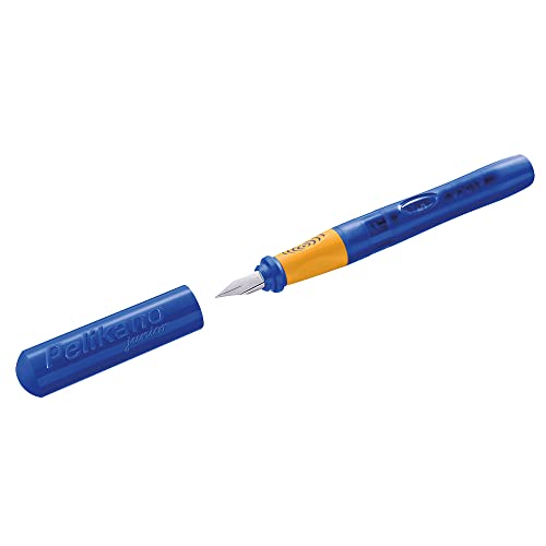 Pelikan Pelikano Jr. Fountain Pen, Left-Handed, Medium Nib, Blue, 1 Pen, 940916