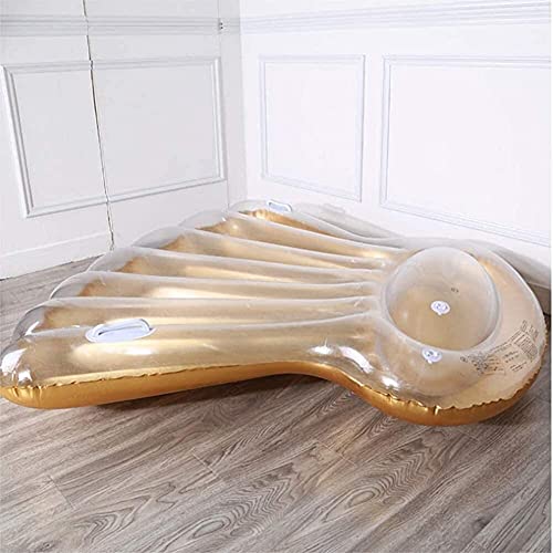 Glaceon Adult Large Floating Row Pool Float Inflatable Water Lounger Toys Swimming Ring Suitable The Beach Summer Party Outdoor Water Recreation
