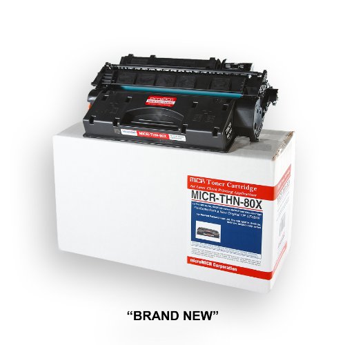 Micromicr Corporation Black Toner Cartridge for HP LaserJet Pro 400 Printers MICR-THN-80X