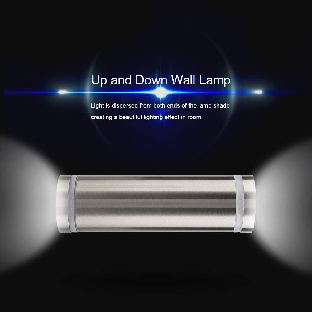 LED Wall Light ,1Pc Up and Down Wall Light Indoor Outdoor Home Garden Lawn Decor Lamp LED Bulbs Included
