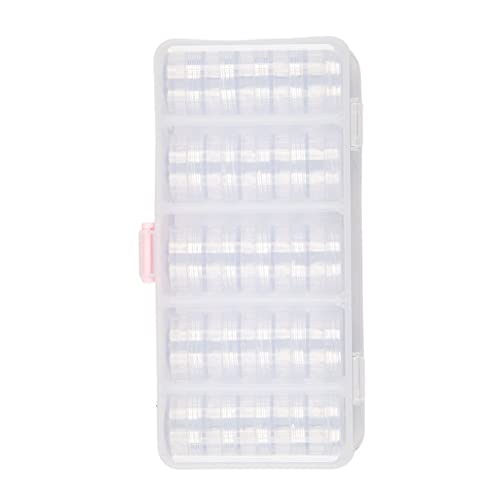 Craft County Clear Organizer Box with 5 Sets of Five Stackable Jars with Lid β 31 Pieces β Great for Diamond Art, Beads, Findings, Saving Space, and More!