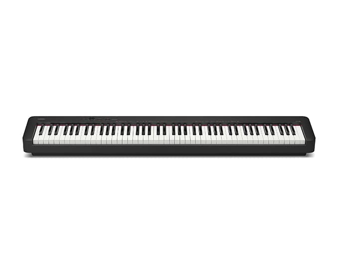 Casio CDP-S160 88-Key Compact Digital Piano - Black Bundle with CS-470P Stand with Triple Pedal System, Furniture Bench, Instructional Book, Instructional DVD, Online Lessons, and Polishing Cloth